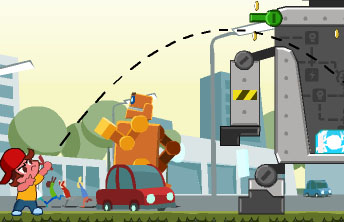 Big Evil Robots - Play on Bubblebox.com - game info & screenshots